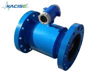 China Integrated Flange Type Electromagnetic Flow Meter For Acidic / Alkaline Liquids for sale