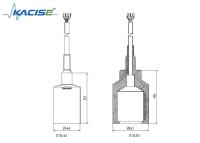 China High precision corrosion resistant ceramic core level gauge sensor with accuracy ±0.25% for sale