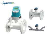 China Waterproof Compact Fixed On Pipe Type Ultrasonic Flow Meter for DN15-DN6000 Pipes for sale