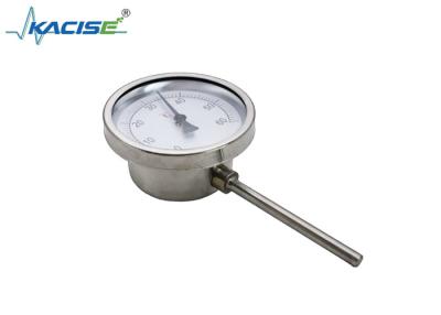 China Stainless Steel 304/316 Bimetal Thermometer with Customizable Stem Length and EN 13190 or ASME B40.3 Certification for sale