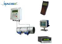 China Non Contact Portable Clamp On Flow Meter , Clip On Flow Meter CE Certification for sale