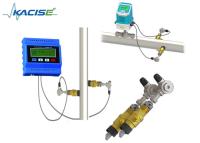 China Wall Mount Fixed Handheld Ultrasonic Flow Meter For DN15 - 6000 Pipe Easy Installation for sale