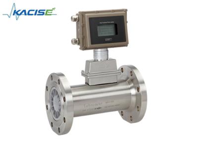 China High Precision Digital Natural Gas Turbine Flow Meter with Dual Power Supply and RS-485 /MODBUS Communication for sale