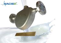 China Microbend Type Sanitary Flow Meter , Coriolis Mass Milk Flow Meter With LCD Display for sale
