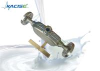 China Microbend Type Sanitary Flow Meter , Coriolis Mass Milk Flow Meter With LCD Display for sale