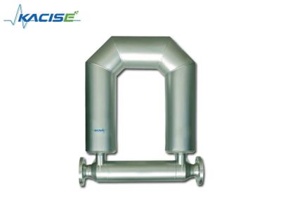 China 0.1 Precision Grade Coriolis Mass Flow Meter with 0~1000t/h Measuring Range and -50~350℃ Temperature Rating for sale
