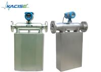 China Explosion Proof DN40mm LCD Display Coriolis Mass Flow Meter for Hydraulic Oil for sale