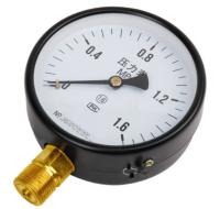 China KMC-Y100 Industrial Pressure Gauge - 100mm Dial, M20×1.5 Radial Copper Connection, Iron Shell for sale
