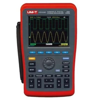 China UNI-T UTD1202C Pro Handheld Digital Storage Oscilloscope - 200MHz, Dual Channel, Color Display for sale