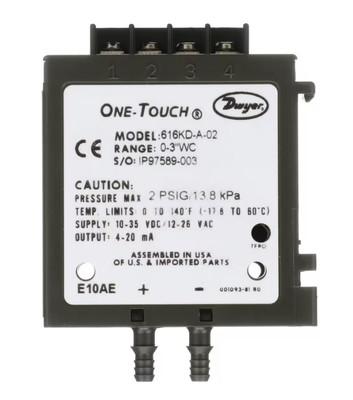 China Dwyer Series 616KD Differential Pressure Transmitter 616KD-B-54 for sale