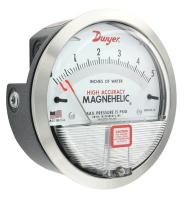China Dwyer Series 2000 Industrial Pressure Gauge with ±2% Accuracy, IP67 Enclosure Rating, and 4