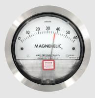 China Dwyer Series 2000 Industrial Pressure Gauge with ±2% Accuracy, IP67 Enclosure Rating, and 4