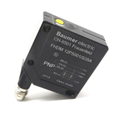 China FHDM 12P5001 Diffuse Sensor With Background Suppression for sale