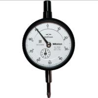 China Mitutoyo Dial Gauge with 10 mm Range 0.01 mm Graduation for Precision Dimensional Measurement and Environmental Resistance for sale