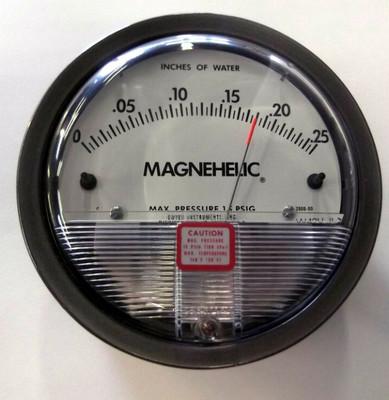 China Magnehelic 2000-00 Precision Differential Pressure Gauge for sale