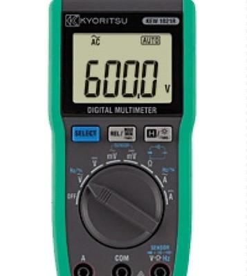 China Kyoritsu 1021R Digital Multimeter with Open-loop Voltage < 3.0V and R03 (1.5V) × 2 Power Source for Auto Range Measurement for sale