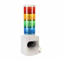 China LKEH Series 40 mm Explosion-safe LED Signal Tower (Model LKEH-402FVF-RYGB-EX) for sale