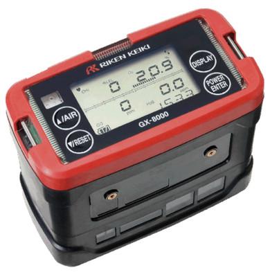 China Riken Keiki GX-8000 Multi-Gas Detector with Thermal Conductivity Digital LCD Display and Waterproof Construction for sale