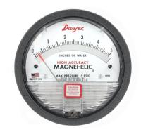 China Dwyer Series 2000 Magnehelic Differential Pressure Gauge Compatible Gases for sale