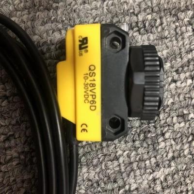 China Banner QS18VP6D Diffuse Photoelectric Sensor with 450 mm Sensing Range IP67 NEMA 6 Rated and Complementary PNP Output for sale