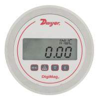 China Dwyer DM-1000 Series DigiMag Digital Differential Pressure and Flow Gages for sale