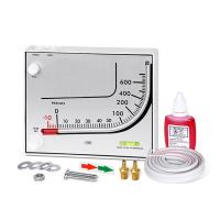 China Red Oil Differential Pressure Gauge for Aquaculture for sale