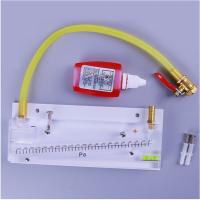 China KMC-DP-200 Red Oil Micro Pressure Gauge for Civil Air Defense Fire Protection for sale