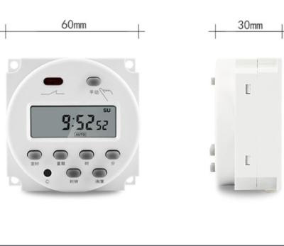 China KMC-CN101A Din Rail Weekly Programmable Timer Switch for sale
