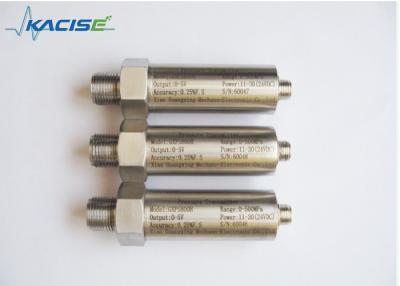 China Pressure sensor with waterproof cable for boiler pressure testing with operating temperature -50°C~150°C for sale