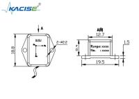 China K-3JSJ-001 Lightweight 3 Axis Acceleration Sensor /Triaxial High Speed Accelerometer 0~3 V for sale