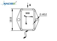 China K-3JSJ-001 Lightweight 3 Axis Acceleration Sensor /Triaxial High Speed Accelerometer 0~3 V for sale