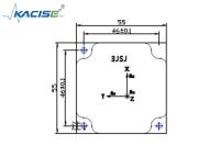 China Digital RS422 Output Accelerometer Speed Sensor High Stability Impact Resistance for sale