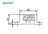 China K-3JSJ-300 Small Size Triaxial Accelerometer Sensor Module With High Frequency 0.5~4.5V Analog voltage output for sale