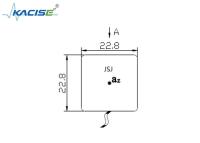 China Magnetic Suction Linear Accelerometer Sensor with Uniaxial Module and ±10 g Range for Vibration Performance for sale