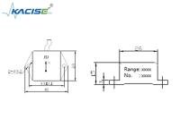 China High Reliability Accelerometer Sensor Module 4 - 20mA Impact Resistance for sale