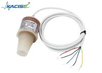 China PVDF 5m intelligent Ultrasonic water level meter 5V RS485 output liquide Level Sensor KUS600 for sale
