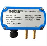 China Setra 268 Series Micro Differential Pressure Transmitter 4-20mA for sale