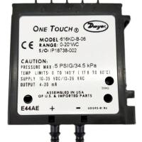 China Dwyer Series 616KD Micro Differential Pressure Transmitter with One-Touch Calibration and 4-20 mA Output for ±0.25% FS Accuracy for sale