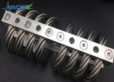 China Metal Compact Wire Rope Isolators , Industrial Vibration Isolators For Electronics for sale