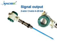 China KSLV653-B Enhanced Industrial Capacitive Level Sensor with FEP Probe Material IP65 Protection and 4-20 mA Output for sale