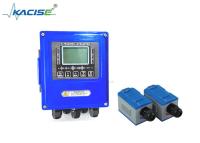 China Ultrasonic Non Contact Clamp On Flow Meter Wall Type For Liquid Flow Measure with  accuracy ±1% for sale