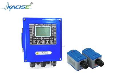 China Ultrasonic Non Contact Clamp On Flow Meter Wall Type For Liquid Flow Measure with  accuracy ±1% for sale