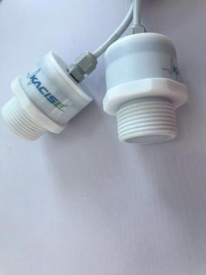 China 1NPT PTFE Material Ultrasonic Transducer Sensor Ultrasonic Level Meter For Diesel Tank for sale