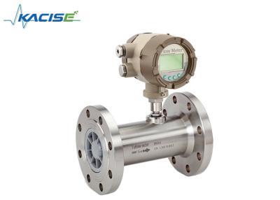 China Stainless Steel High Accuracy Turbine Flow Meter for Petroleum Gas and Smart Digital Measurement for sale