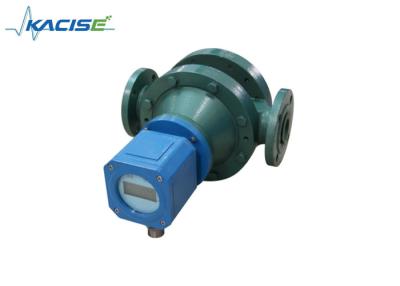 China Cast Iron Material 0.5% Accuracy Oval Gear Flowmeter for Fuel Oil Measurement for sale
