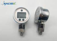 China 60mm LCD Display Precision Digital Pressure Gauge Water Oil Pressure Gauge for sale