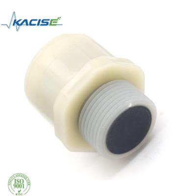 China Waterproof NPT PTFE Ultrasonic Transducer Sensor Anti Corrosion Chemical Liquid Measurement for sale