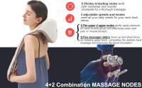 China 12V Shiatsu Neck Massager Neck Shoulder Massager 1.8m/5.9 Feet Long Cable for sale