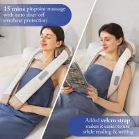 China 12V Shiatsu Neck Massager Neck Shoulder Massager 1.8m/5.9 Feet Long Cable for sale