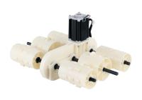 China 12v 24v Low Noise Dc Worm Gear Motor Small  For Chair Foot Massger for sale